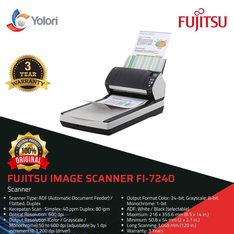 Fujitsu Image Scanner fi-7240