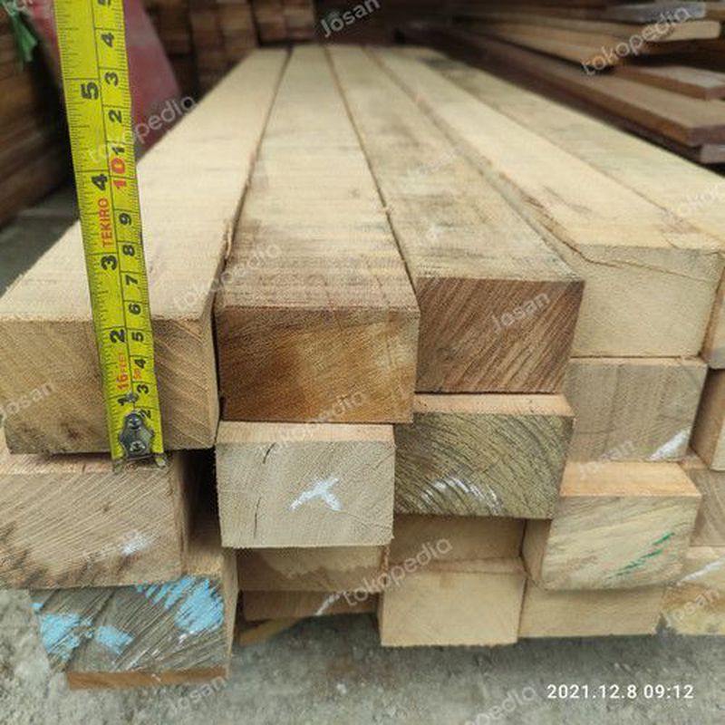 Usuk Kayu Bengkirai Kualitas Super Murah Ukuran 5 x 7 cm Harga per ...