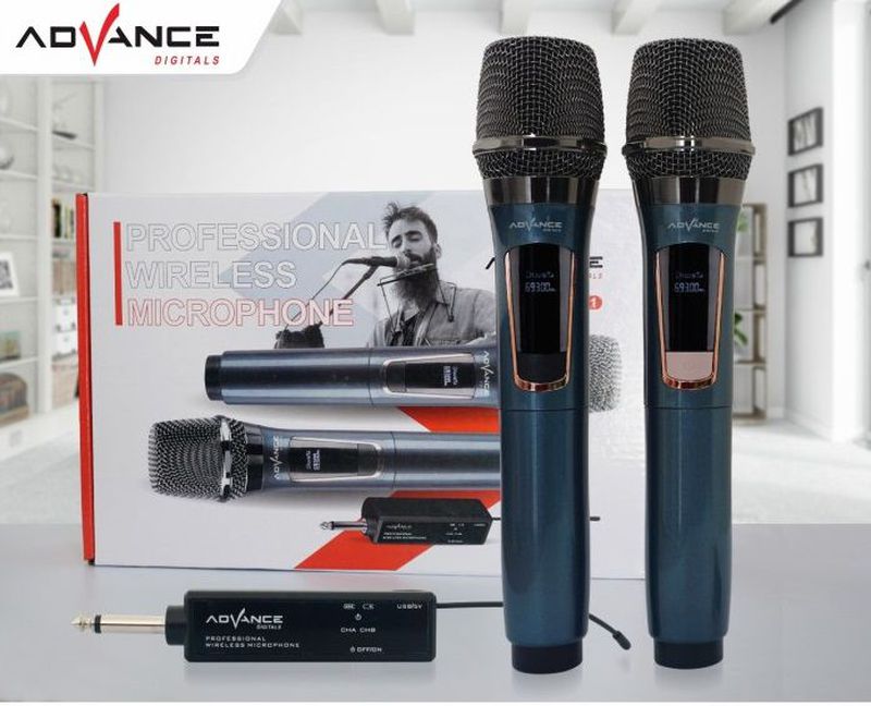 Mic Wireless Double Advance 301