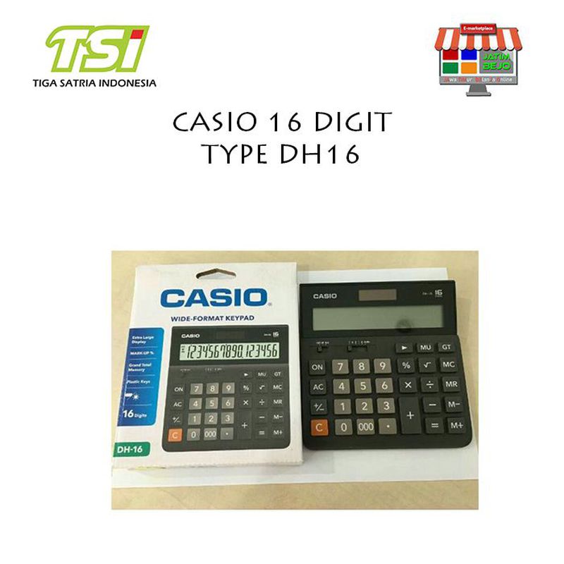 KALKULATOR CASIO 16 DIGIT