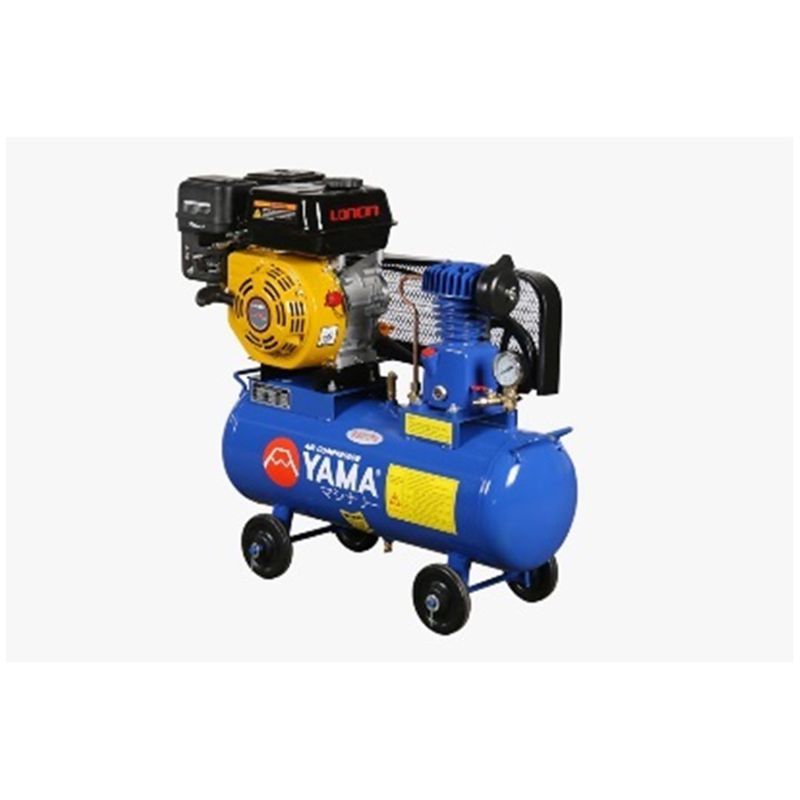 YAMA AIR COMPRESSOR 1/4HP WITH ENGINE LONCIN G160F 5.5 HP (YM-02530L)