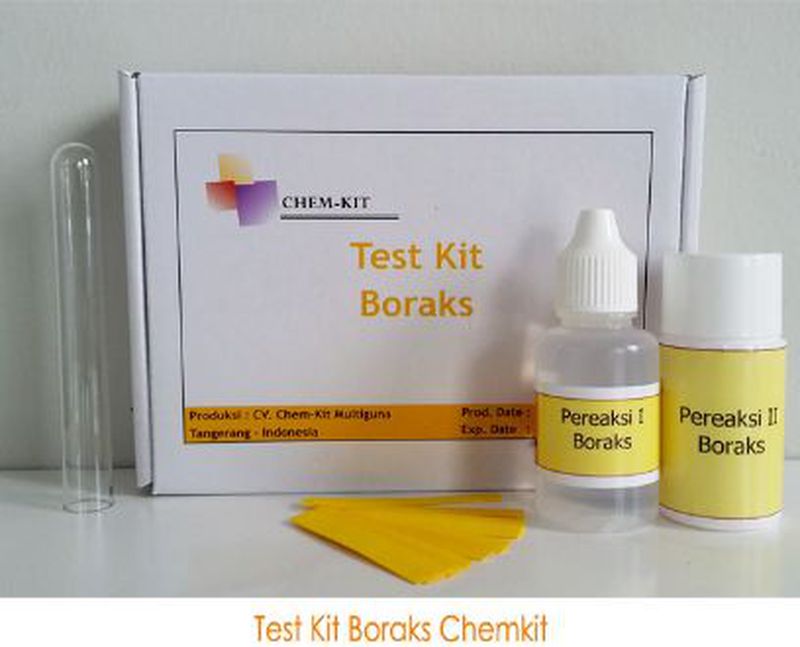 Test Kit Boraks | CHEM - KIT