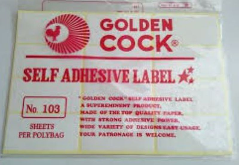 LABEL UNDANGAN / LABEL 103.