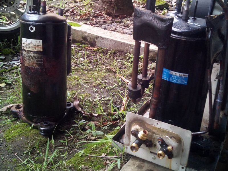 ganti kompresor AC 1pk