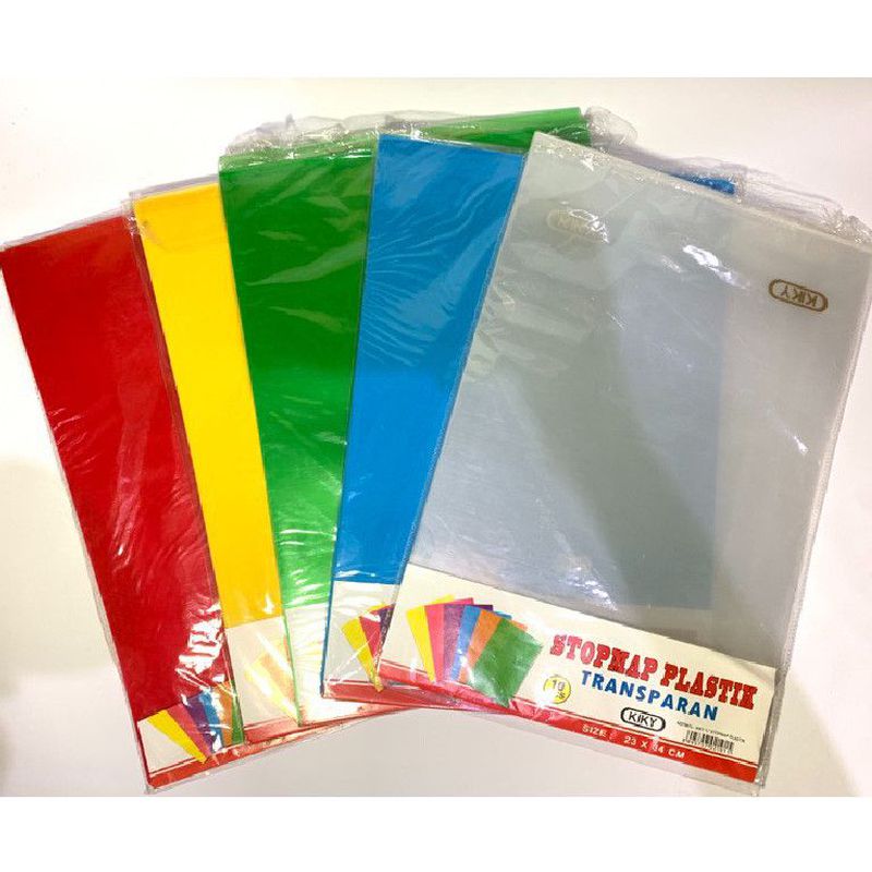 Stopmap plastik Transparan KIKY