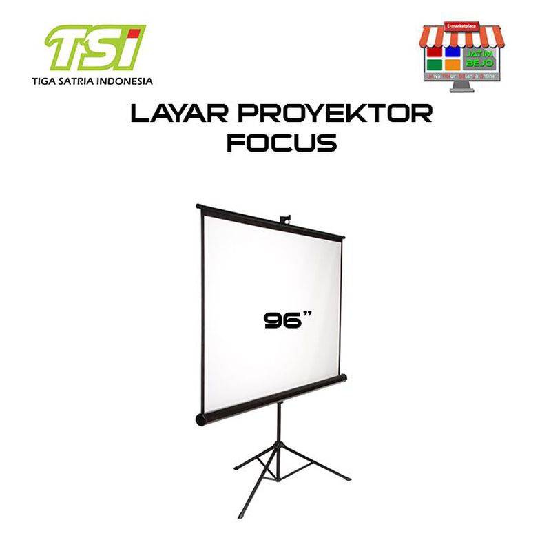 Layar Proyektor FOCUS 96