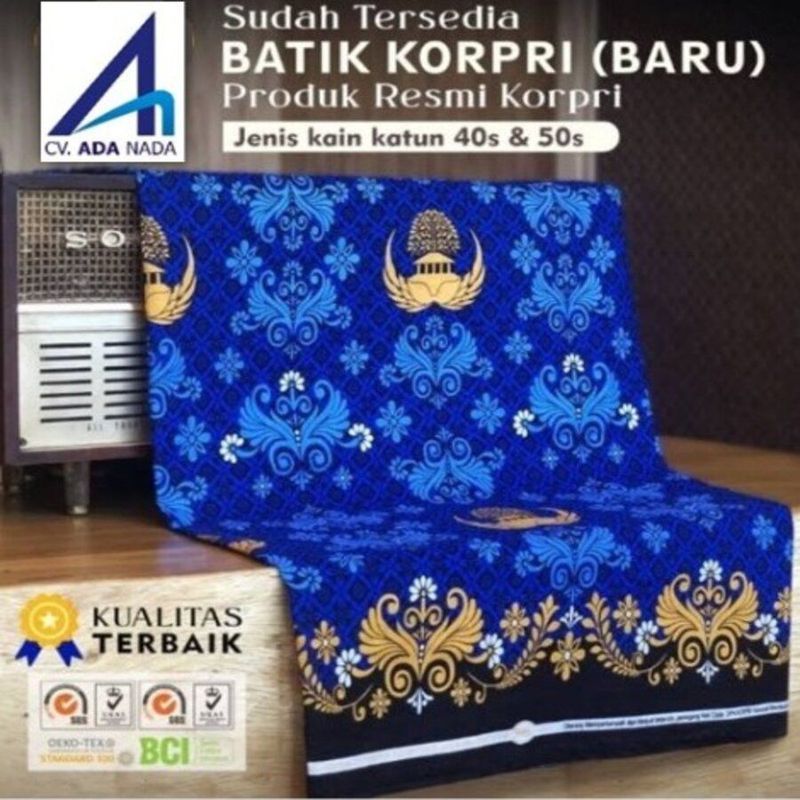 Kain KORPRI Motif Terbaru 2022