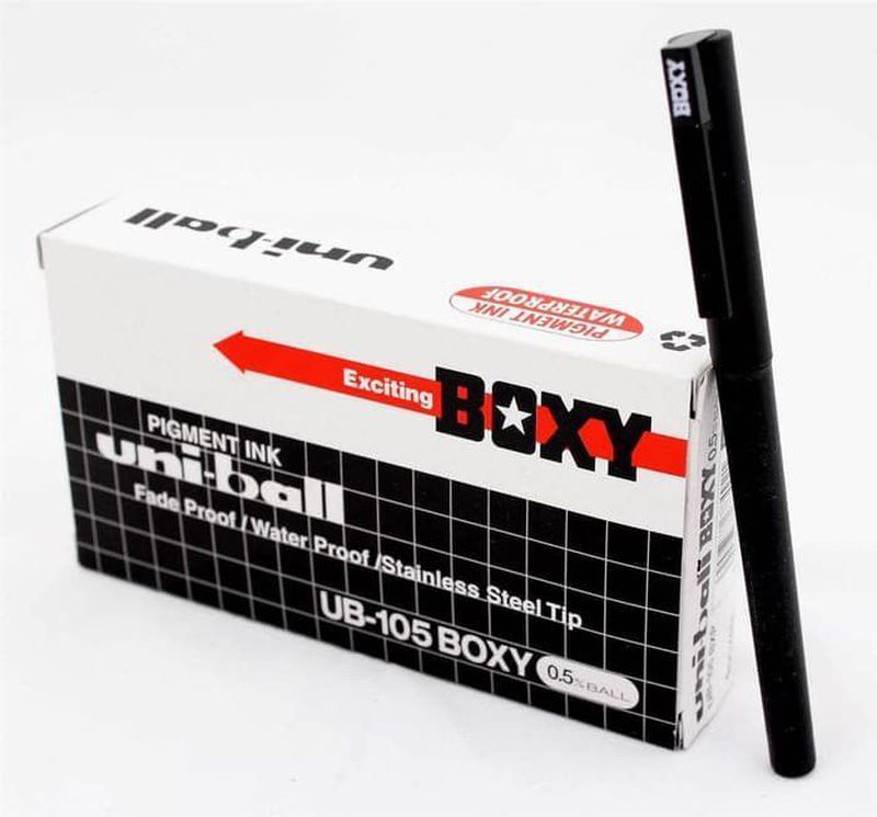 Boxy Uniball Boxy Uni Ball 0.5mm (harga sudah termasuk pajak)