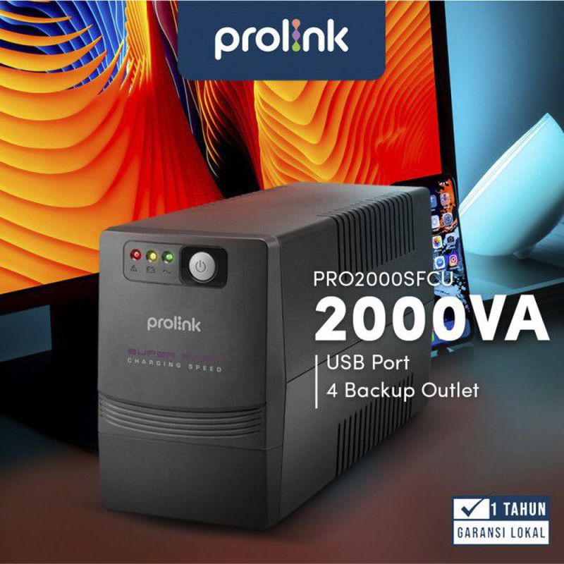 PROLINK UPS PRO 2000sfcu With USB port