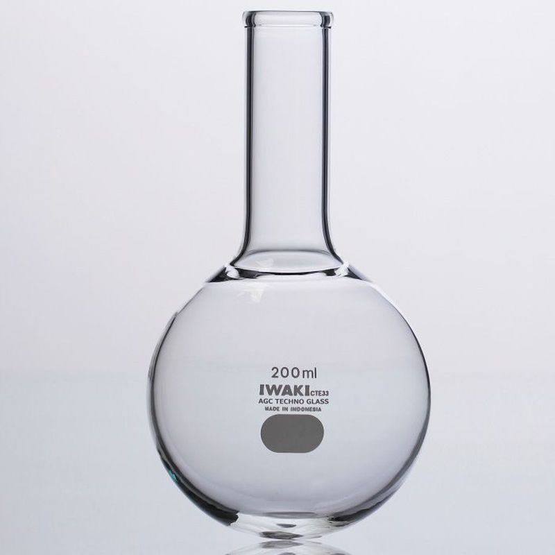 Boiling Flask Flat Bottom Neck 25 mm 200 ml