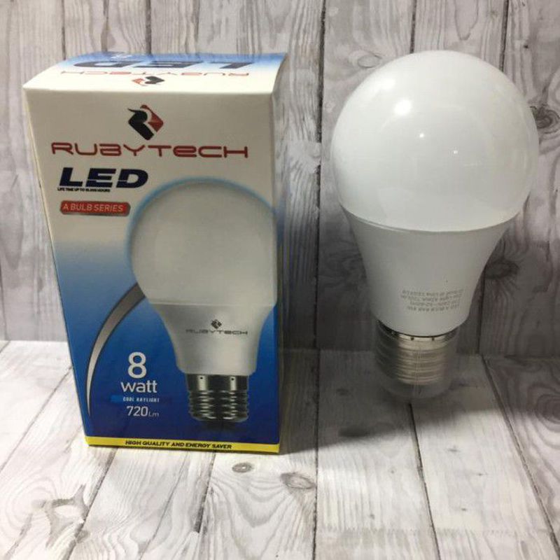 Bohlam Lampu LED 8 Watt Rubytech