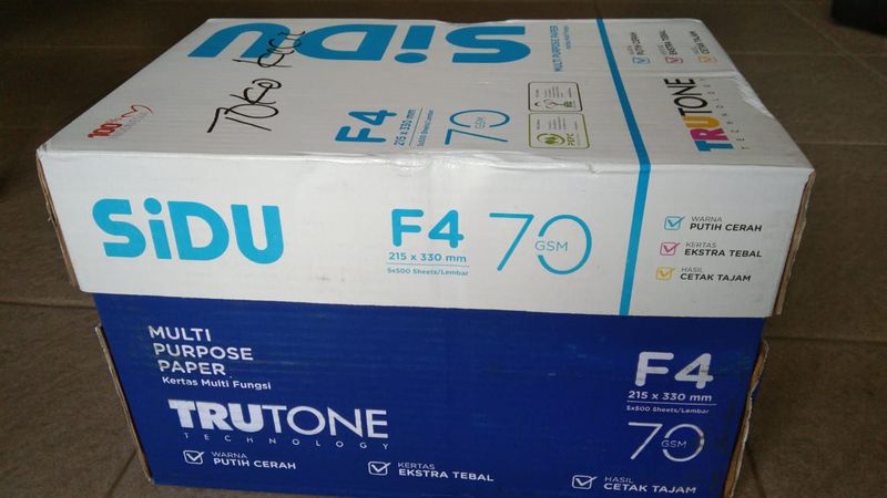 KERTAS F4 kotak