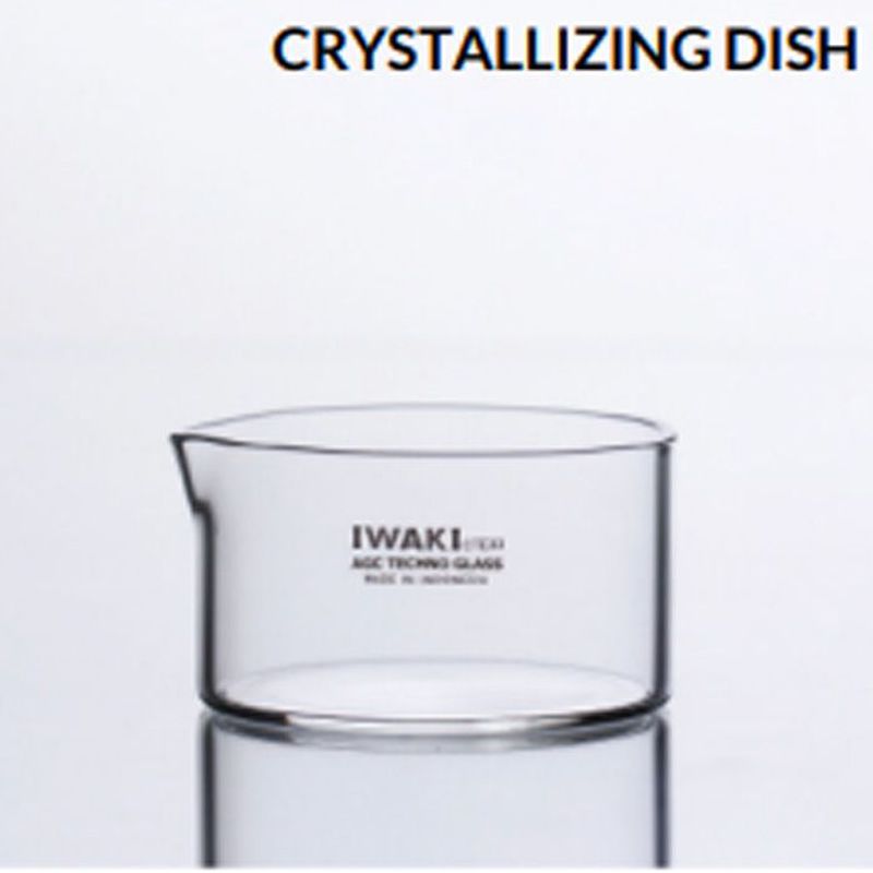 Iwaki Crystallizing Dish 40 x 25 mm 20 ml - 3175DISH40-25