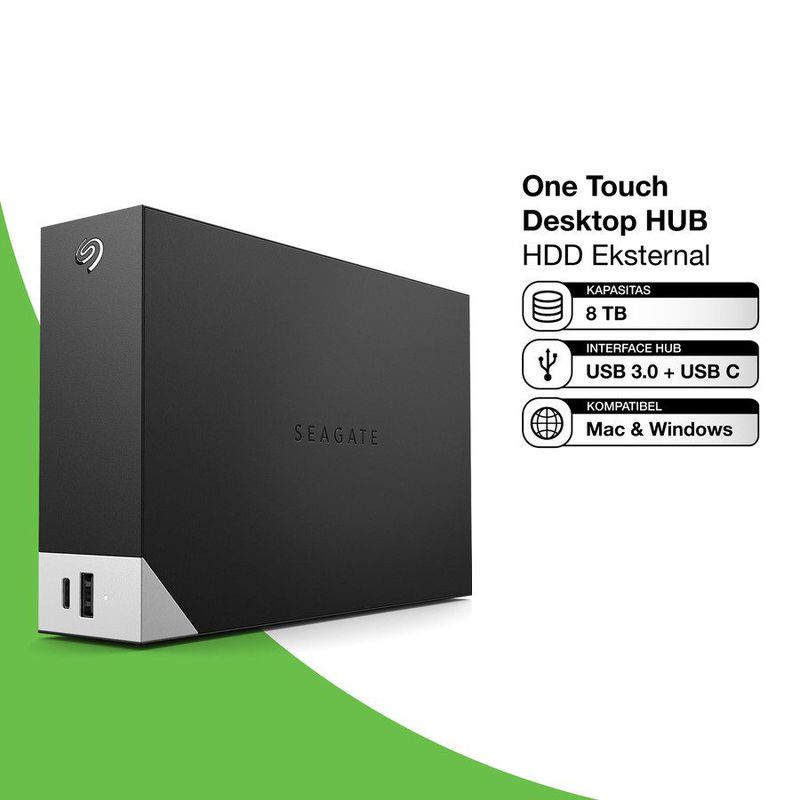 Seagate One Touch Desktop Hub HDD / Hardisk Eksternal 8TB