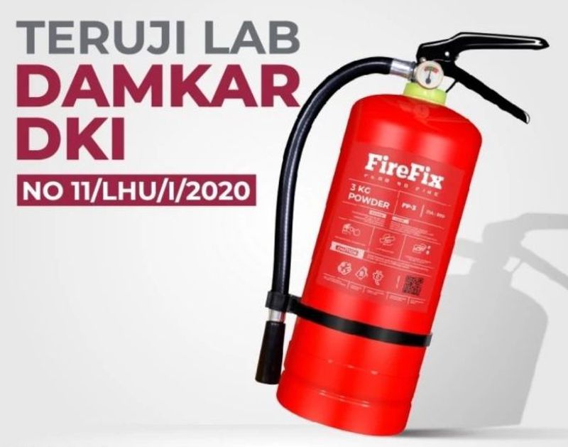 Alat pemadam api media Dry chemical powder ukuran 3 kg