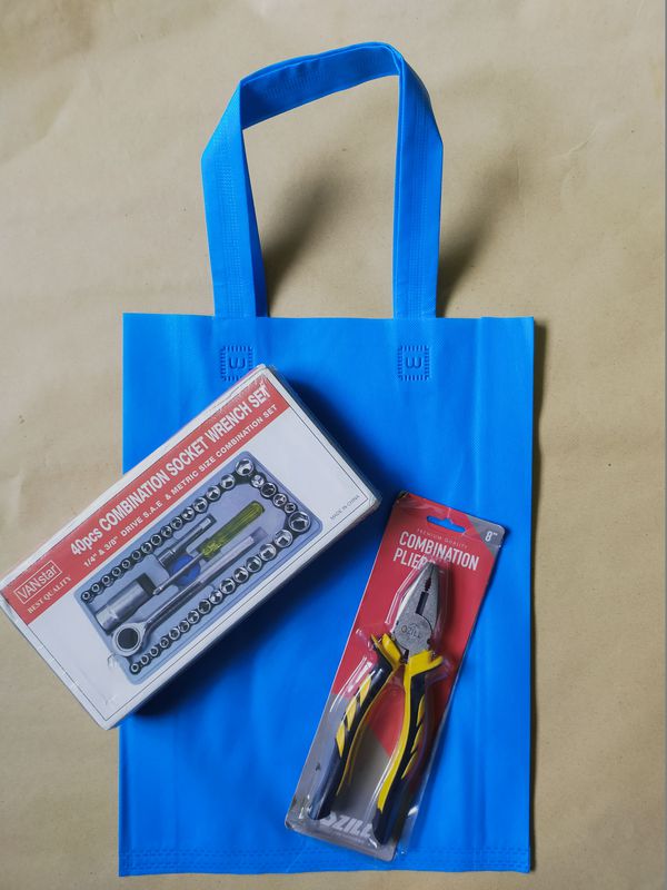 Paket Goodybag Alat Kunci + Tang Kombinasi
