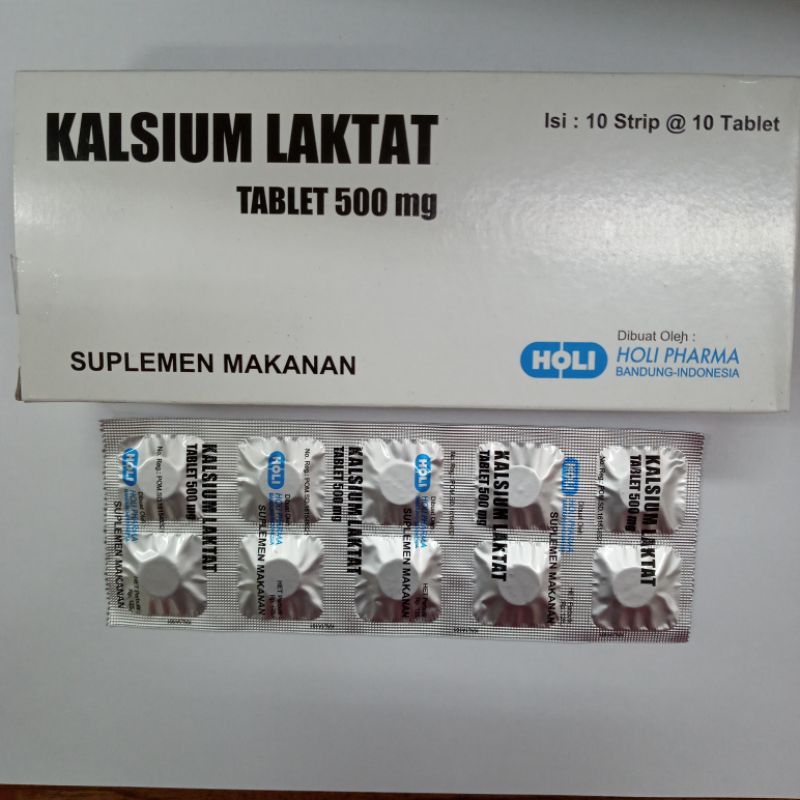 KALSIUM LAKTAT HOLI PHARMA 500 MG