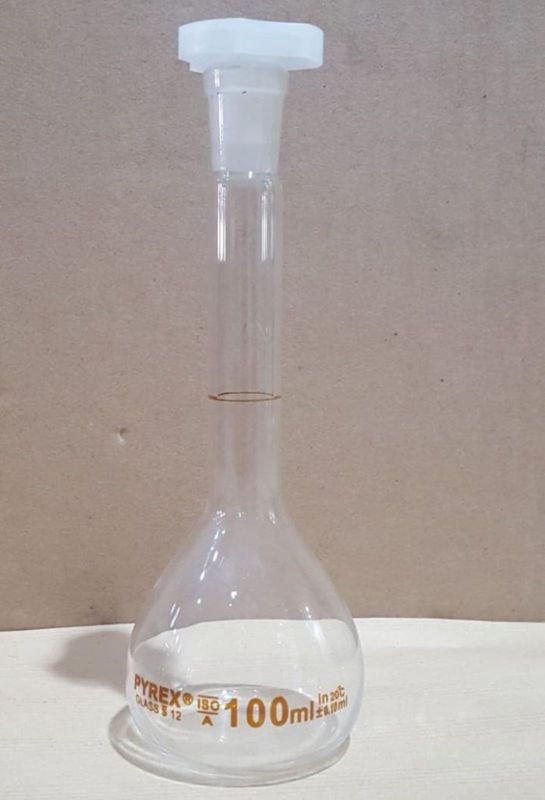 Labu Ukur Tutup Kaca 100 ml