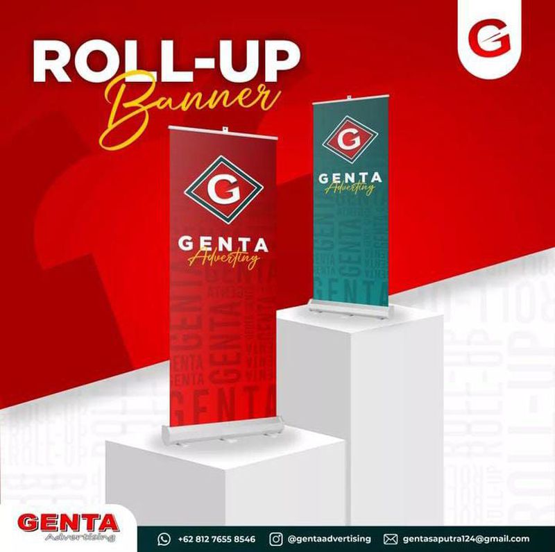 Roll Up Banner - Bahan Albatros