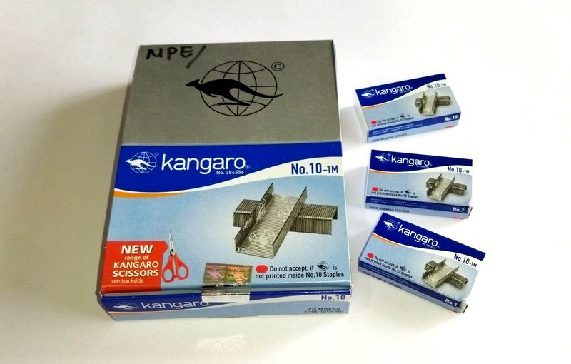 STAPLES No.10 -1M Isi Stapler Kangaro per Box