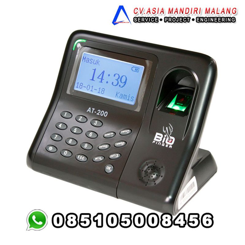 BIO FINGER AT-200 Mesin Absensi Sidik Jari