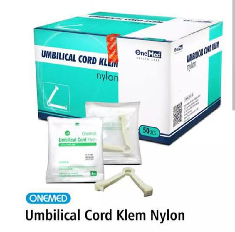 Umbilical cord klem nylon onemed