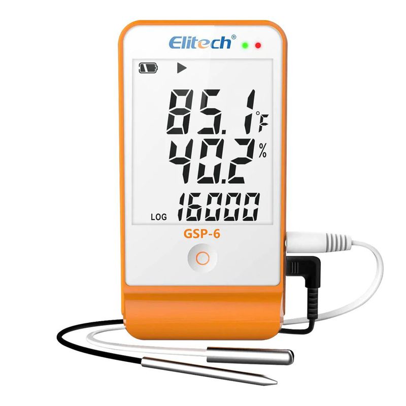Elitech GSP-6 Temperature & Humidity Data Logger