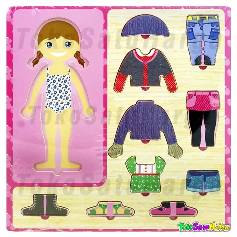 Form Board Puzzle (Orang)