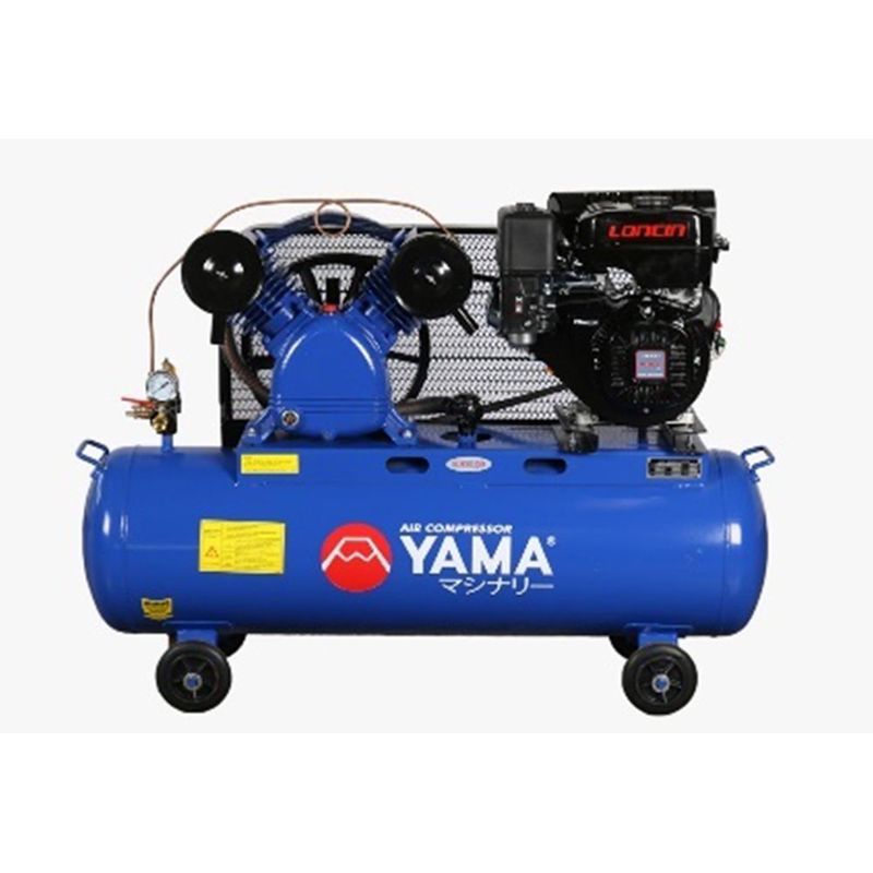 YAMA AIR COMPRESSOR 3HP WITH ENGINE LONCIN LC180F 10 HP (YM-30120L)