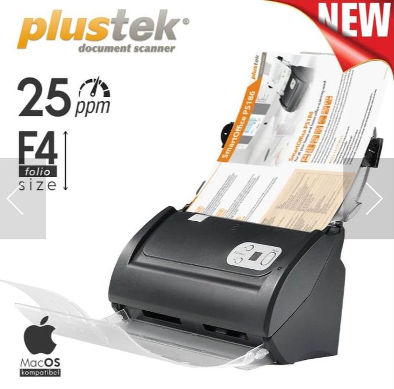 PLUSTEK Scanner smart office PS 186