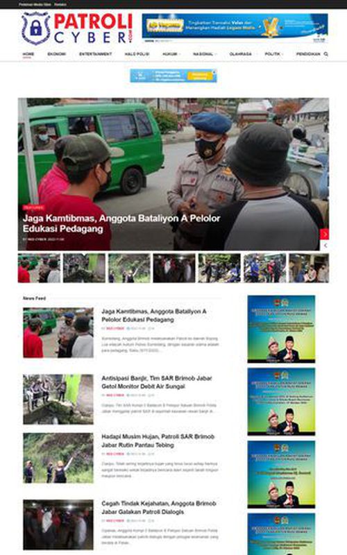 Paket Pemberitaan Media Online Patroli Cyber