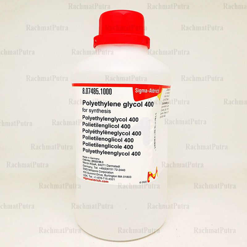 PEG/Polyethylene glycol 400 for synthesis MERCK 8.07485.1000
