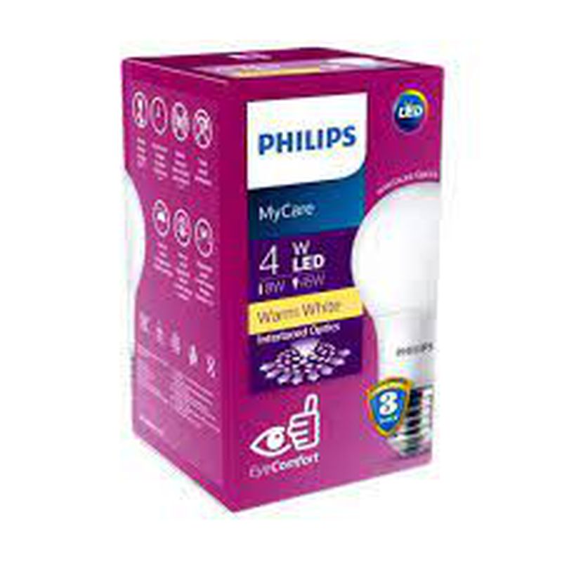 BALON LAMPU PHILIPS LED 4 WATT