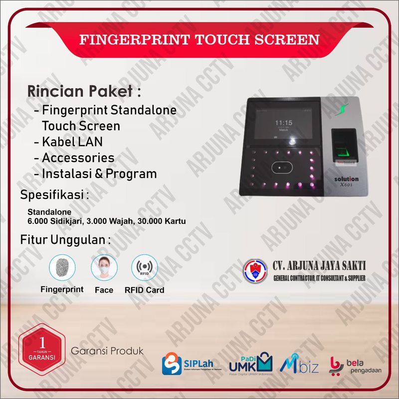 PAKET FINGERPRINT 1