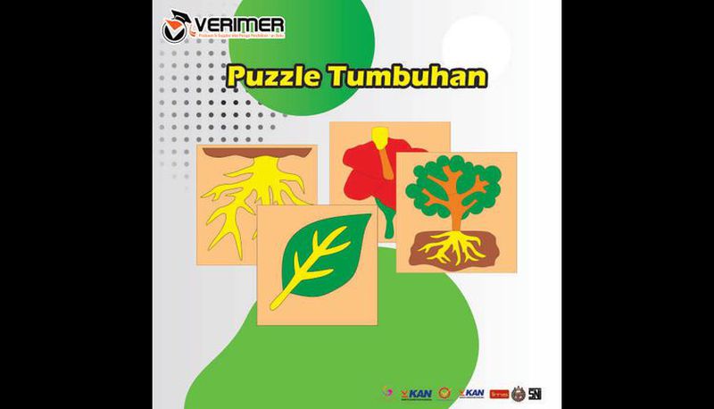 Form Board Puzzle (Tumbuhan)