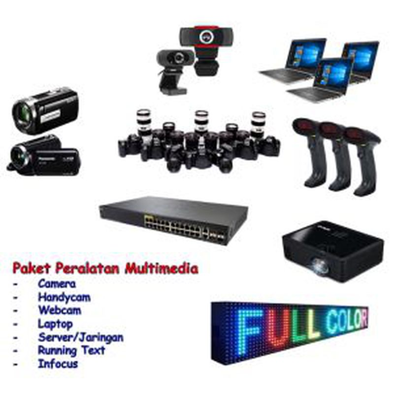Sewa Peralatan Multimedia