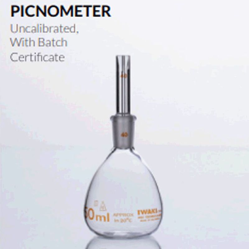 Picnometer Uncalibrated 50 ml