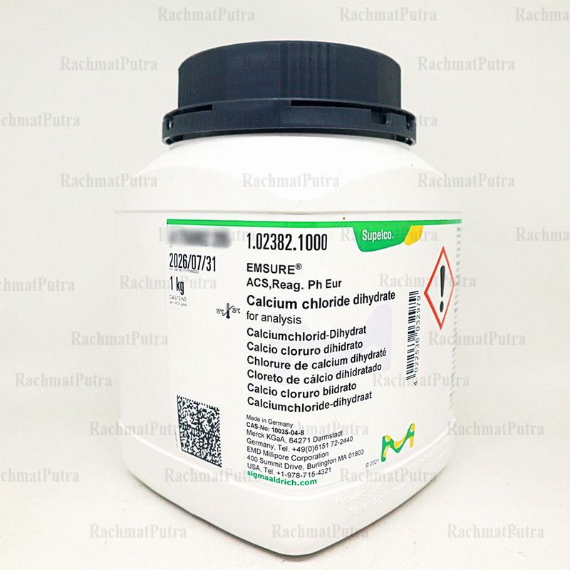 Calcium chloride dihydrate/ CaCl2 MERCK 1.02382.1000 - 1 Kg