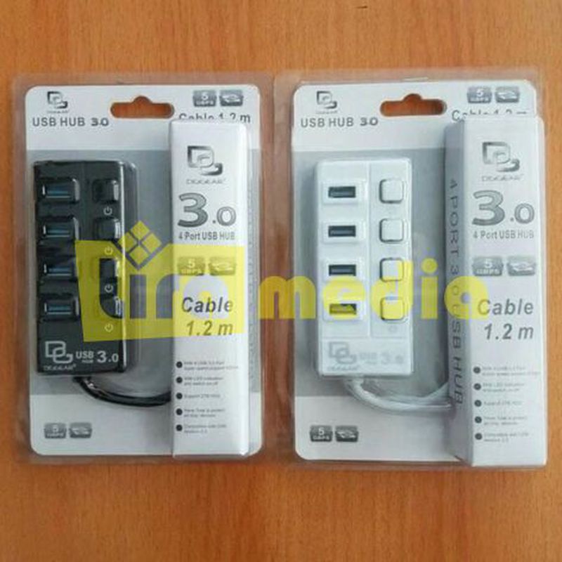 USB Hub / Cabang USB 3.0 4 Port