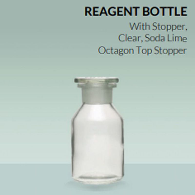 Normax Reagent bottle Wide Mouth clear 250 ml - 41 185 36