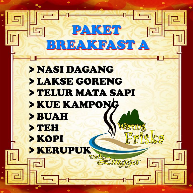 PAKET BREAKFAST A