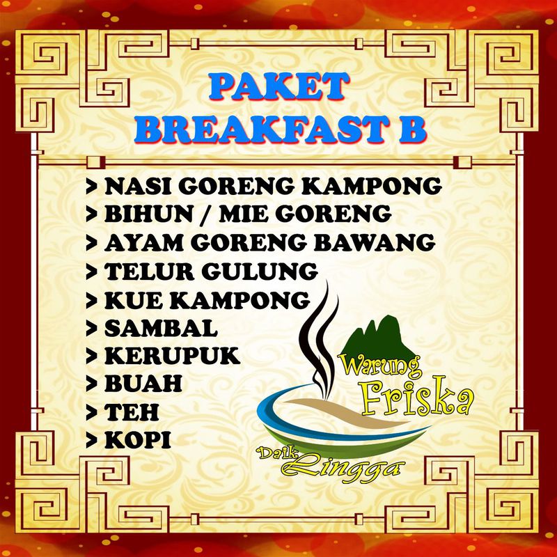 PAKET BREAKFAST B
