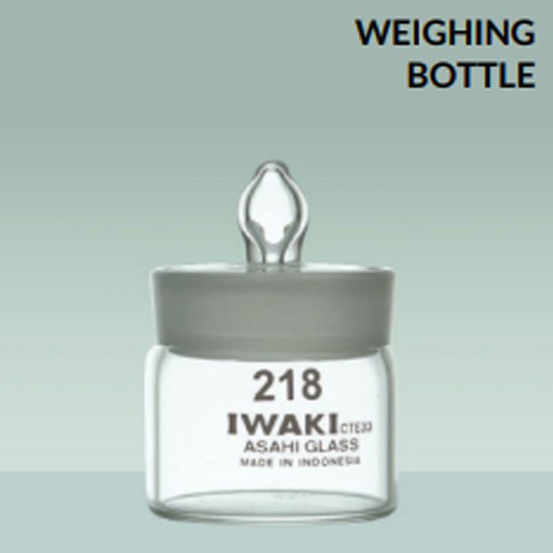 Iwaki Weighing Bottle 25 x 45 mm - WEIGHBT25-45