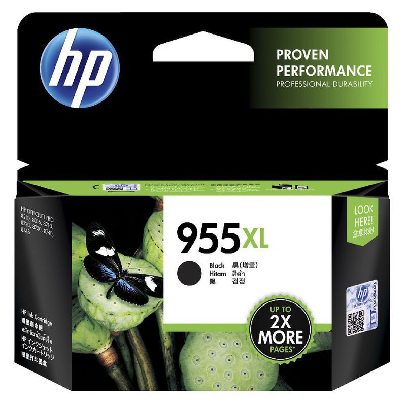 Catridge Hp Original 955XL Black