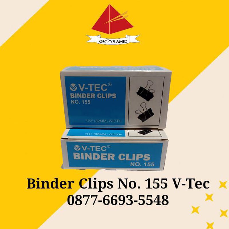 BINDER CLIPS NO. 155