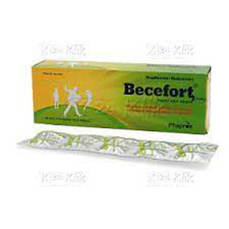 BECEFORT 10 x 10'S TABLET PHAPROS VITAMIN C 500 MG