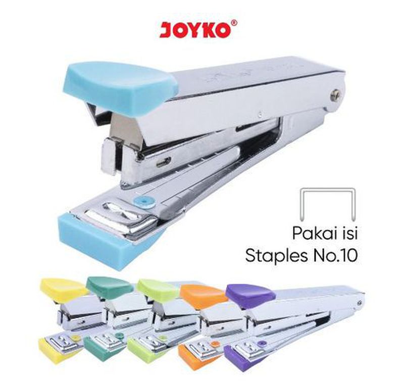 JOYKO STAPLER STAPLES HD 10 (KECIL) / STEPLER JEPRETAN KERTAS HD-10 (KECIL)