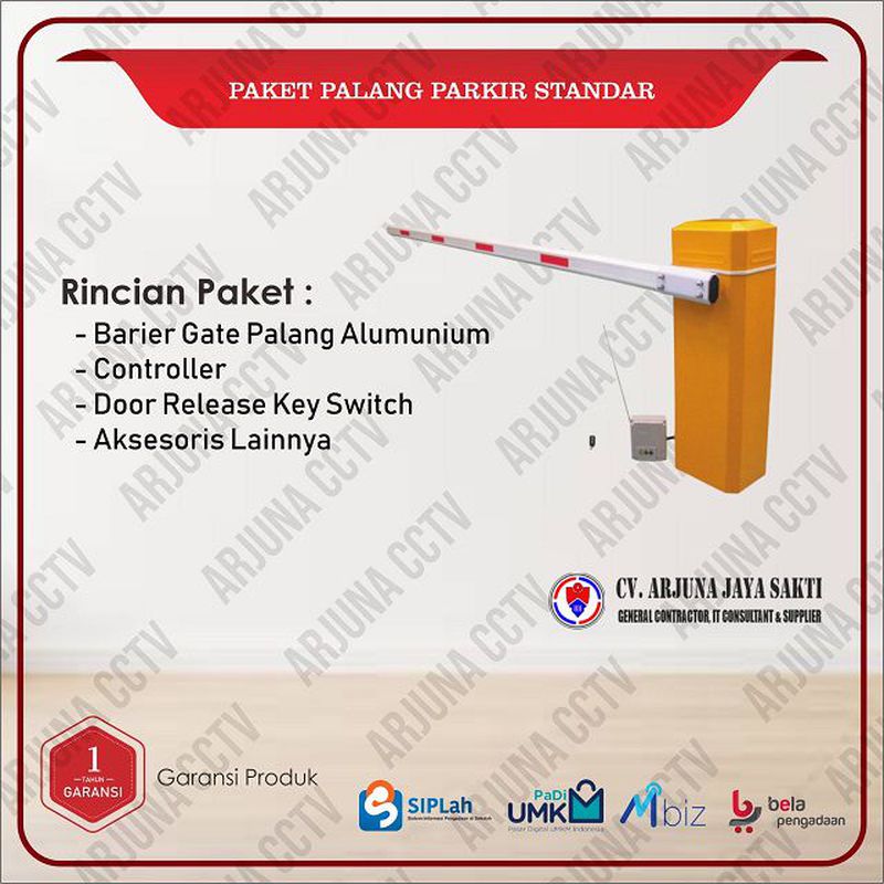 Paket Palang Parkir Standar