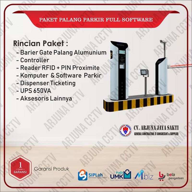 Paket Palang Parkir Full System
