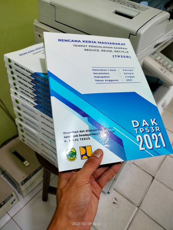 Cetak Dokumen + Cover